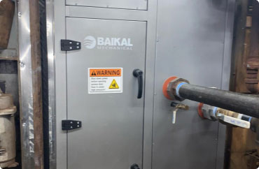 Water Coil Section Replacement - Baikal Mechanical